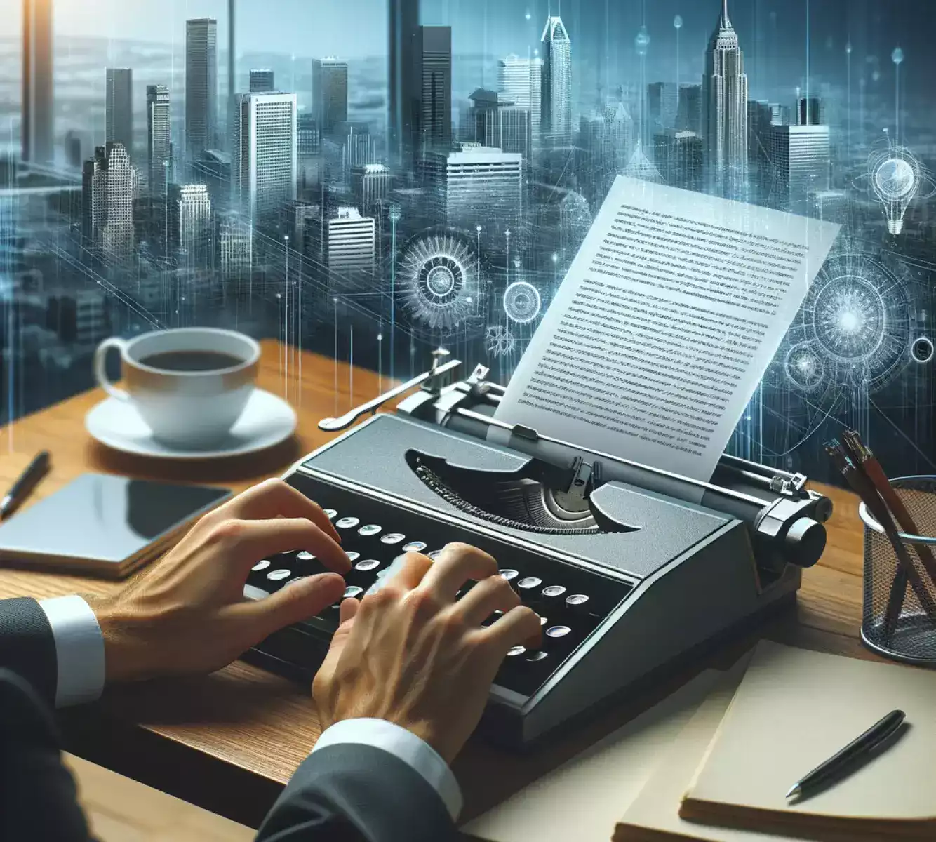 D'une plume à la touche : évolution de la dactylographie